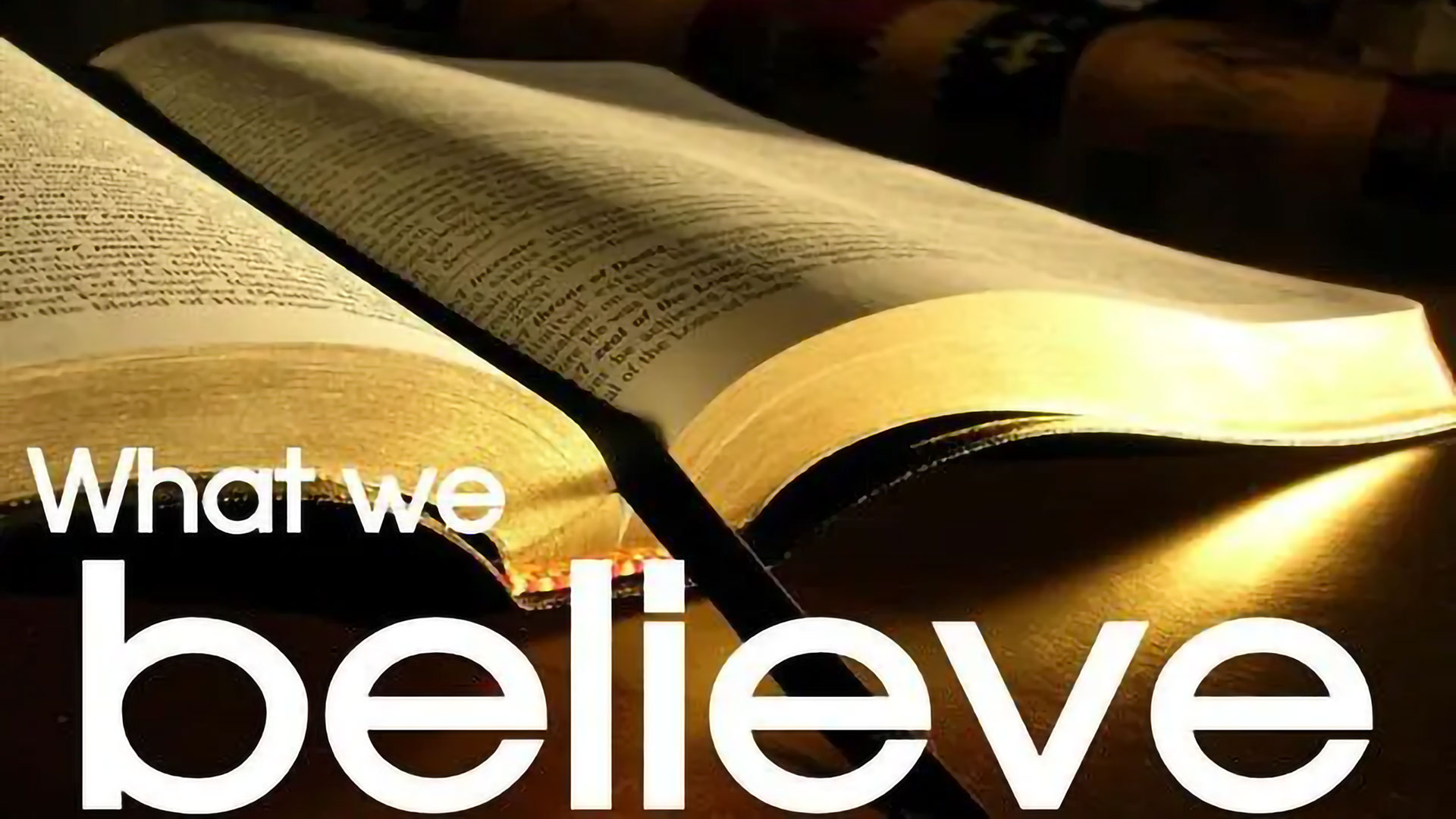 Heritage Baptist Church | What We Believe